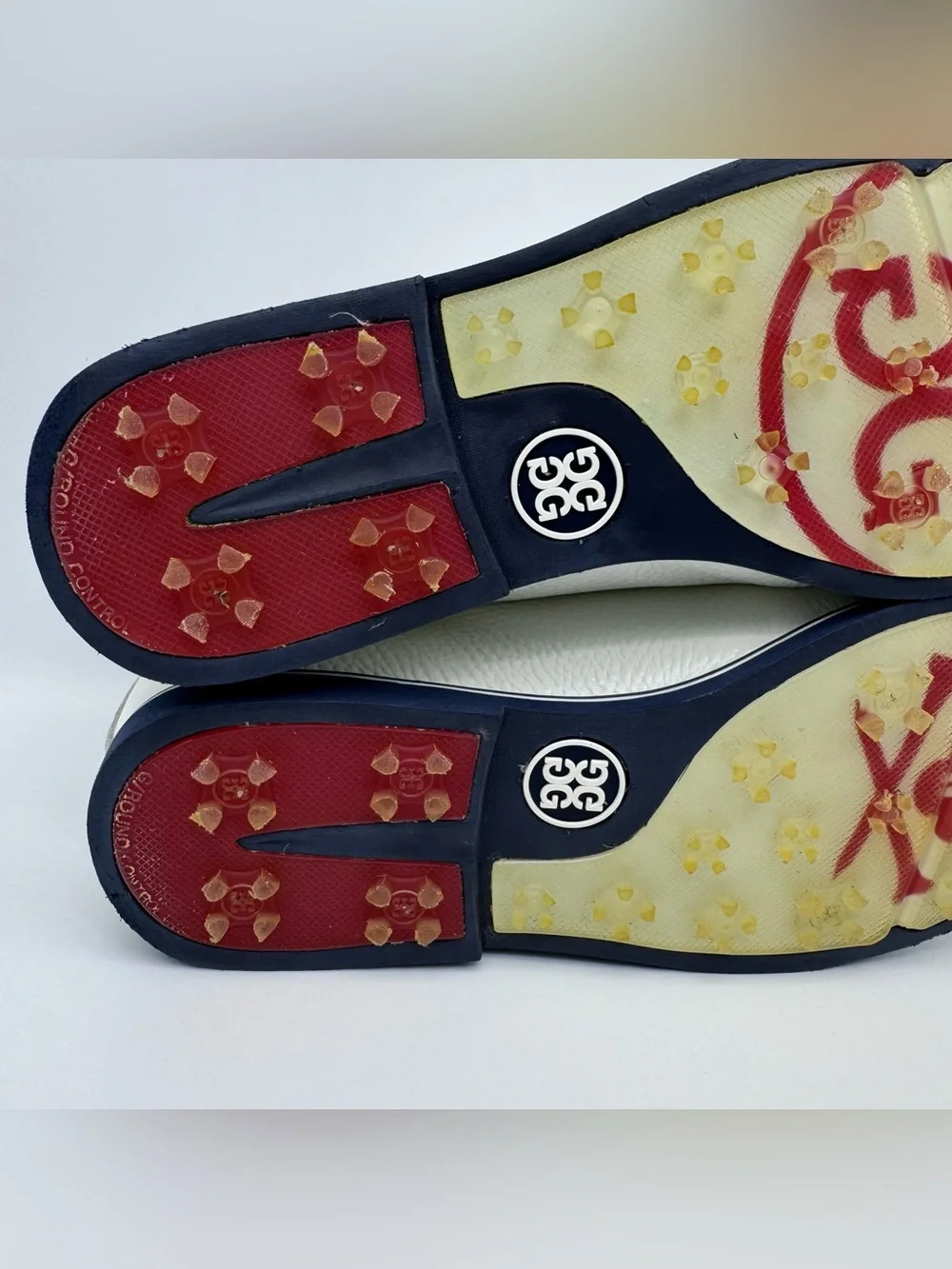 G/FORE | Shoes | Gfore Gallivanter White Golf Shoes Grosgrain Stud Cap ...